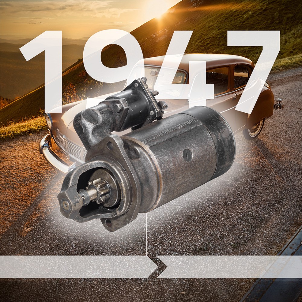 All about starter motor history | SEG Automotive