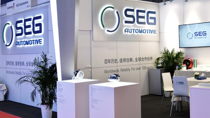 News about SEG Automotive, supplier of powertrain components