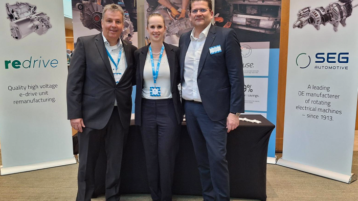 SEG Automotive presents redrive at the CLEPA Aftermarket Conference in ...