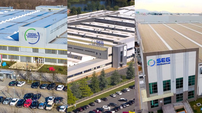 GM Supplier Excellence Award for several SEG Automotive plants